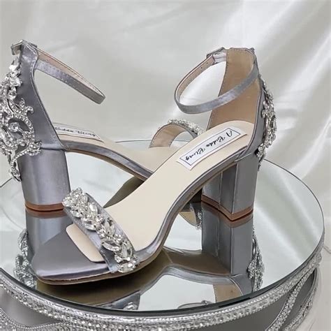 Silver Wedding Heels Uk