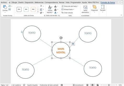 Aprende Cómo Hacer Un Mapa Mental En Word En 9 Simples Pasos