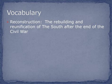 Ppt Reconstruction Amendments Powerpoint Presentation Free Download