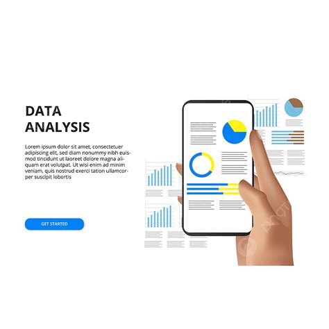 Mobile Phone Data Vector Art Png Hand Holding Mobile Phone Data