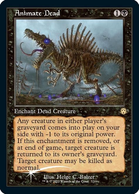 Sick New Animate Dead Judge Promo Rdinosaursmtg