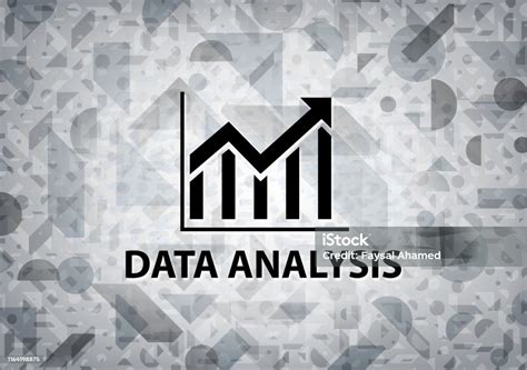 Data Analysis White Background Stock Illustration Download Image Now