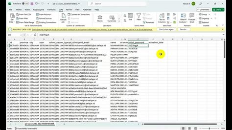 Cara Ubah File Download Csv Jadi Data Excel Youtube