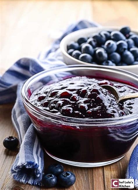 Easy Recipe For Delicious Blueberry Sauce Chef Lolas Kitchen