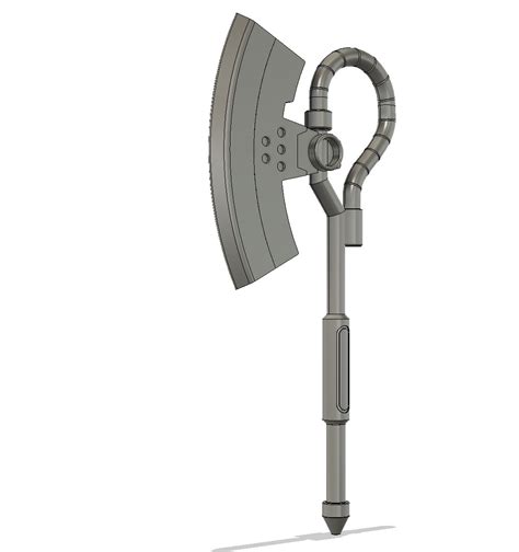 🪓 Zaku Axe・ Stl File For 3d Printing・cults