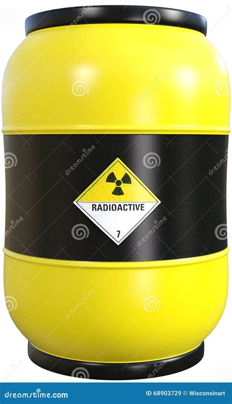 Radioactive Material Sign Symbol Of Radiation Alert Hazard Or Risk
