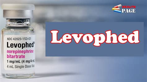 Levophed 7 Powerful Benefits And Safe Dose You Must Know Health Page