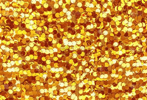 金色亮片。闪闪发光的金子