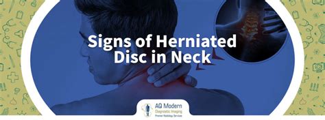 Signs Of Herniated Disc In Neck Aq Imaging Network