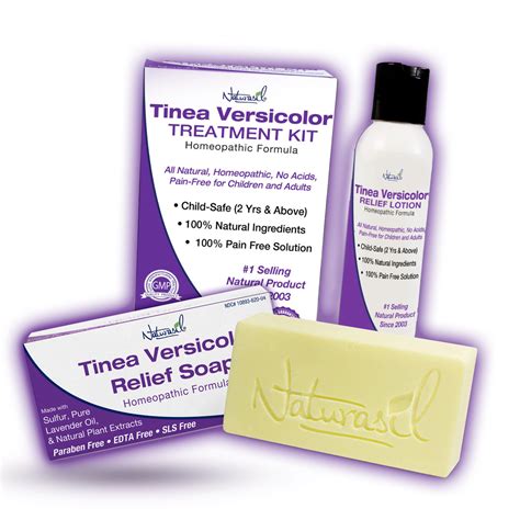 Naturasil Tinea Versicolor Treatment Kit 4oz Tinea Versicolor Sulfur