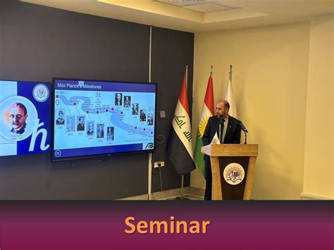 Physics Education Department Holds Seminar On Planck Scale In Modern