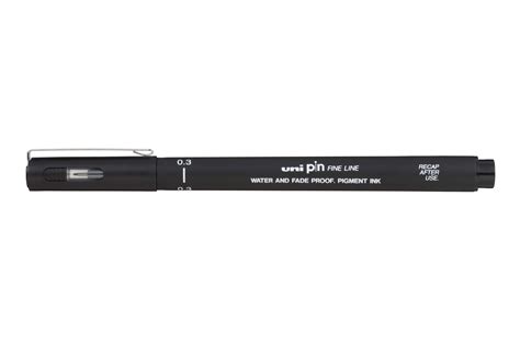 Fineliner Uni Pin Fineliner Pen Black
