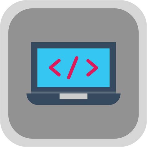 Laptop Code Vector Icon Design 21302717 Vector Art At Vecteezy