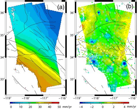 Combined Gps And Insar 3‐dimensional Velocities For Model C With