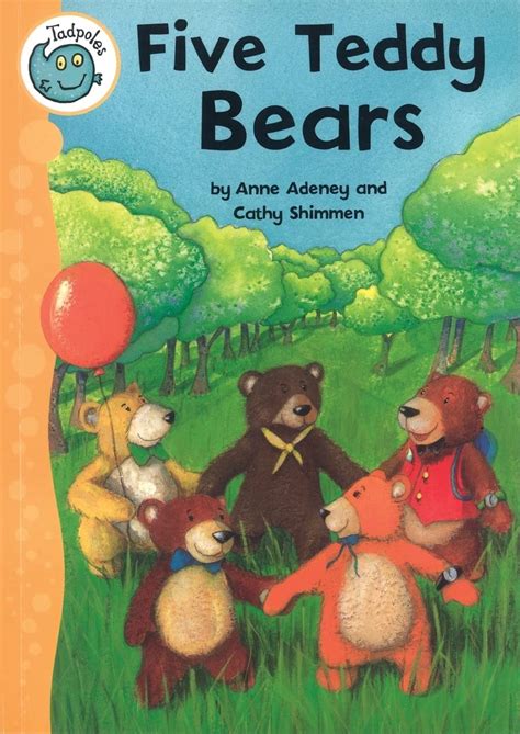 Five Teddy Bears Adeney Anne Shimmen Cathy Amazonca Books