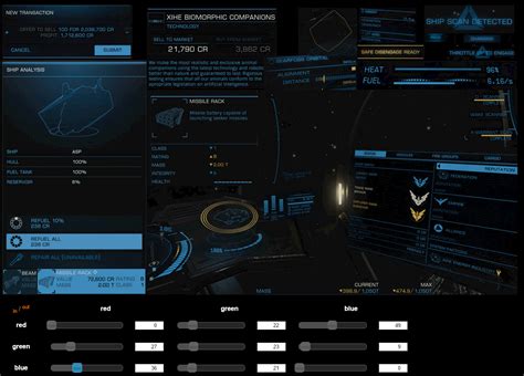 Hud Color Editor Elite Dangerous Wiki Fandom Powered By Wikia