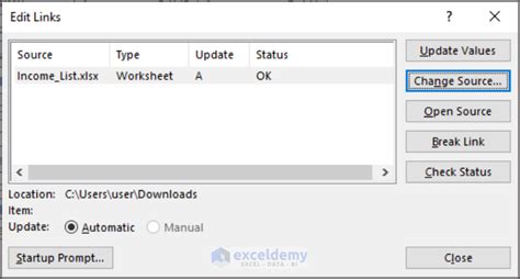 Fixed Data Connection Not Refreshing In Excel