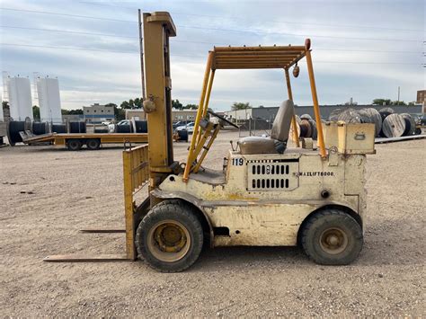1965 Baker Fjf060m05 Forklift Agriculture Bigiron