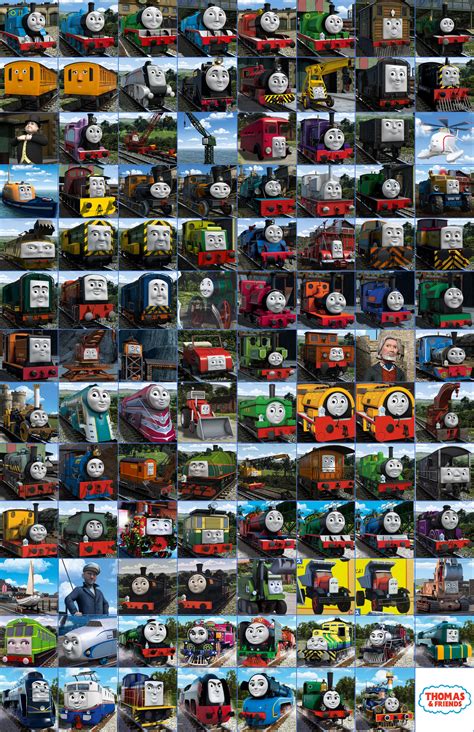 Printable Thomas And Friends Characters