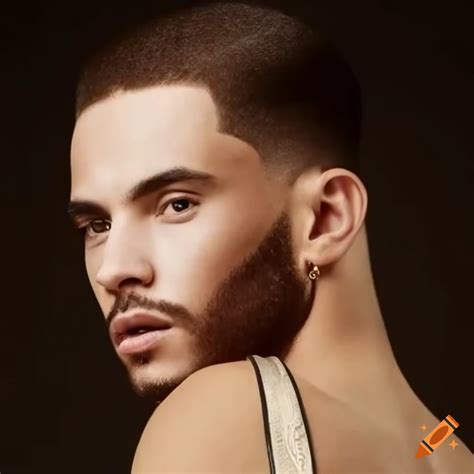 Hairstyle Low Taper Fade With A Line Up On Craiyon