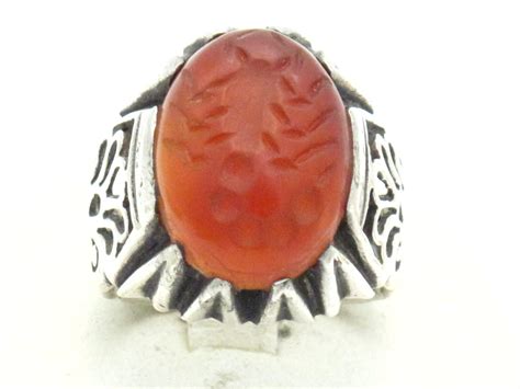 Anello In Argento E Corniola Atlantide 2002