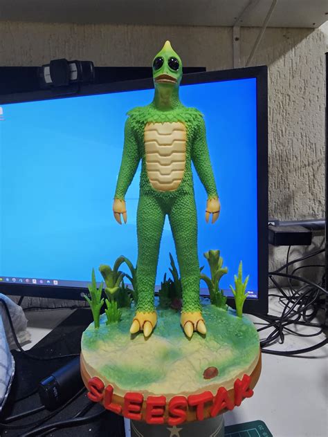 🗿 Land Of The Lost Sleestak Fanart・ Stl File For 3d Printing・cults