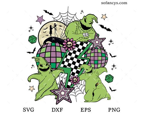Oogie Boogie Halloween Horror Svg Dxf Eps Png Cut Files