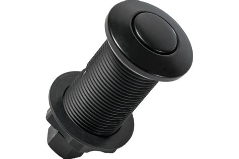 Комплект для измельчителя BORT фланец + кнопка, Black, Sink Strainer ...