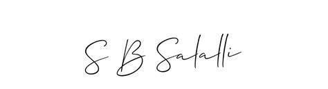 72 S B Salalli Name Signature Style Ideas Free Electronic Sign