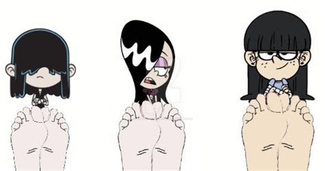 Lucy Loud Haiku And Maggies Feet Nickelodeon By Kabutopsthebadd On