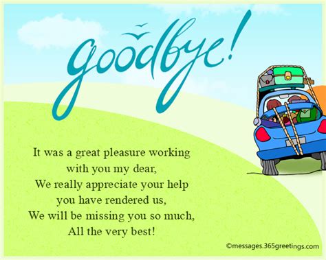 Farewell Messages Wishes And Sayings