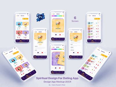 Spiritual Design For Dating App By Ciptasmara On Dribbble