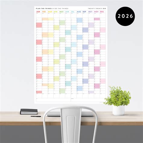 Get Your Free 2026 Wall Calendar Now — Printable 2026 Calendars