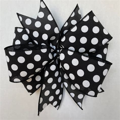 Small Black Bow Etsy