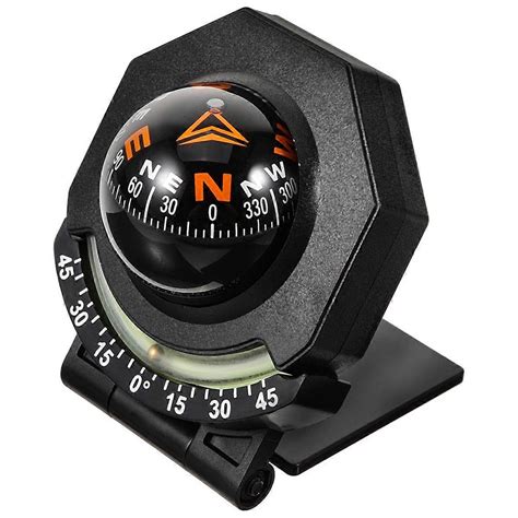 Car Compass Ball Shaped Variable Navigation Dashboard Car Compass