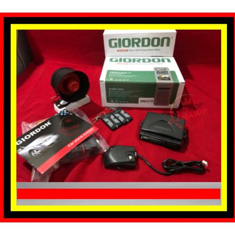 Giordon Car Alarm Schema Digital