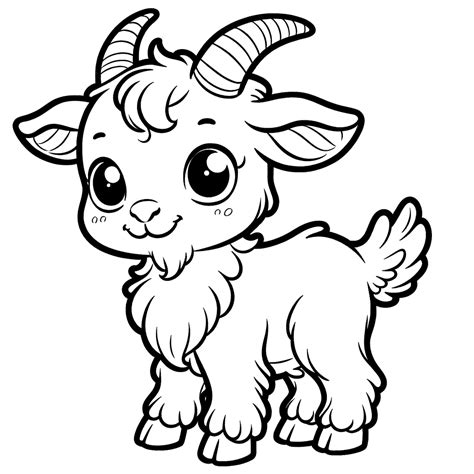 Goat Coloring Pages 22 Coloring Pages Gem