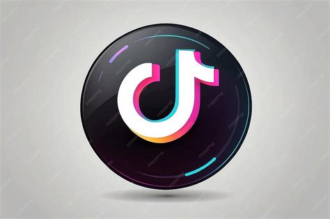 Premium Photo Tik Tok Logo Social Media Sign Tik Tok Icon On