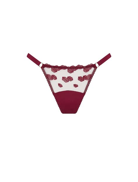 Ruby Strap Thong Fleur Of England