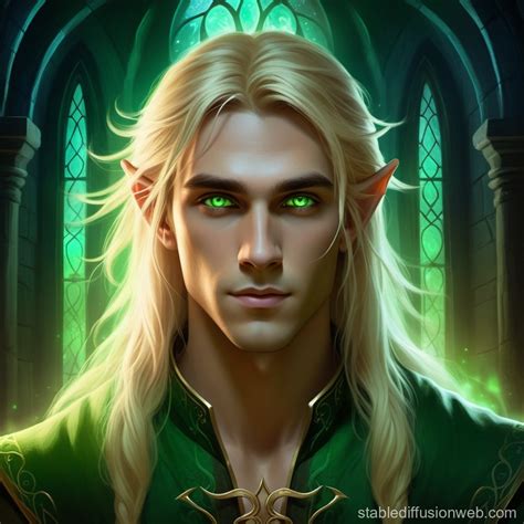 Elf In Haunted House At Night Stable Diffusion Online