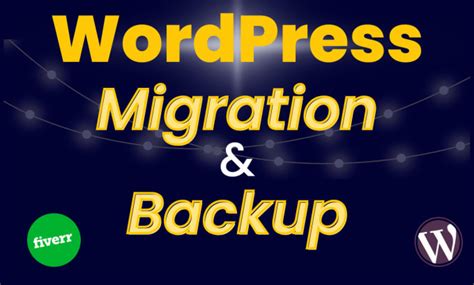 Safely Migrate Your Wordpress Website To A New Host By Shzikhokhar Fiverr