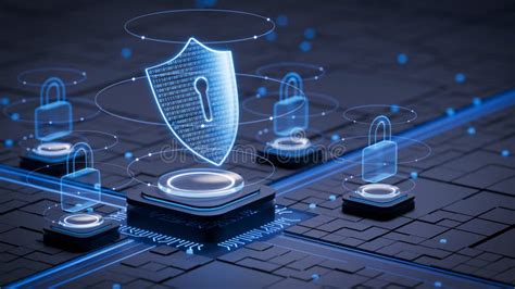 cybersecurity ensures data protection on internet data encryption