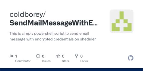 github coldborey sendmailmessagewithencryptedcredentials this is