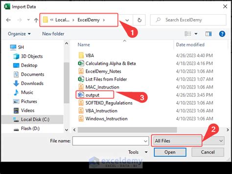 Export Folder Structure To Excel 3 Suitable Ways Exceldemy