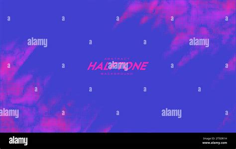 Abstract Vector Torn Monochrome Halftone Background Scrathed Dotted