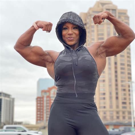 Female Bodybuilder Margie V Martin She Strong