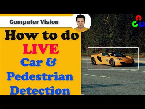 Car Detection In Minutes OpenCV And Python LIVE Car And Pedestrian Detection System YouTube