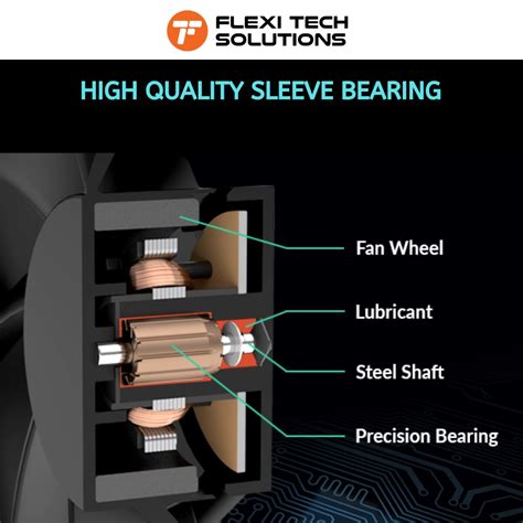 Arctic P12 P14 Slim Pwm Pst 120mm Case Fan Black With Integrated Y