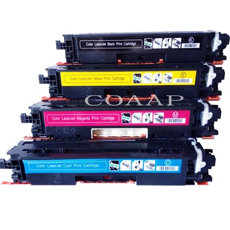 CF350A CF351A CF352A CF353A 130A (1 Pack) Compatible Toner Cartridge ...