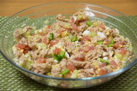 Ensalada De Atún Con Huevo Vidactual